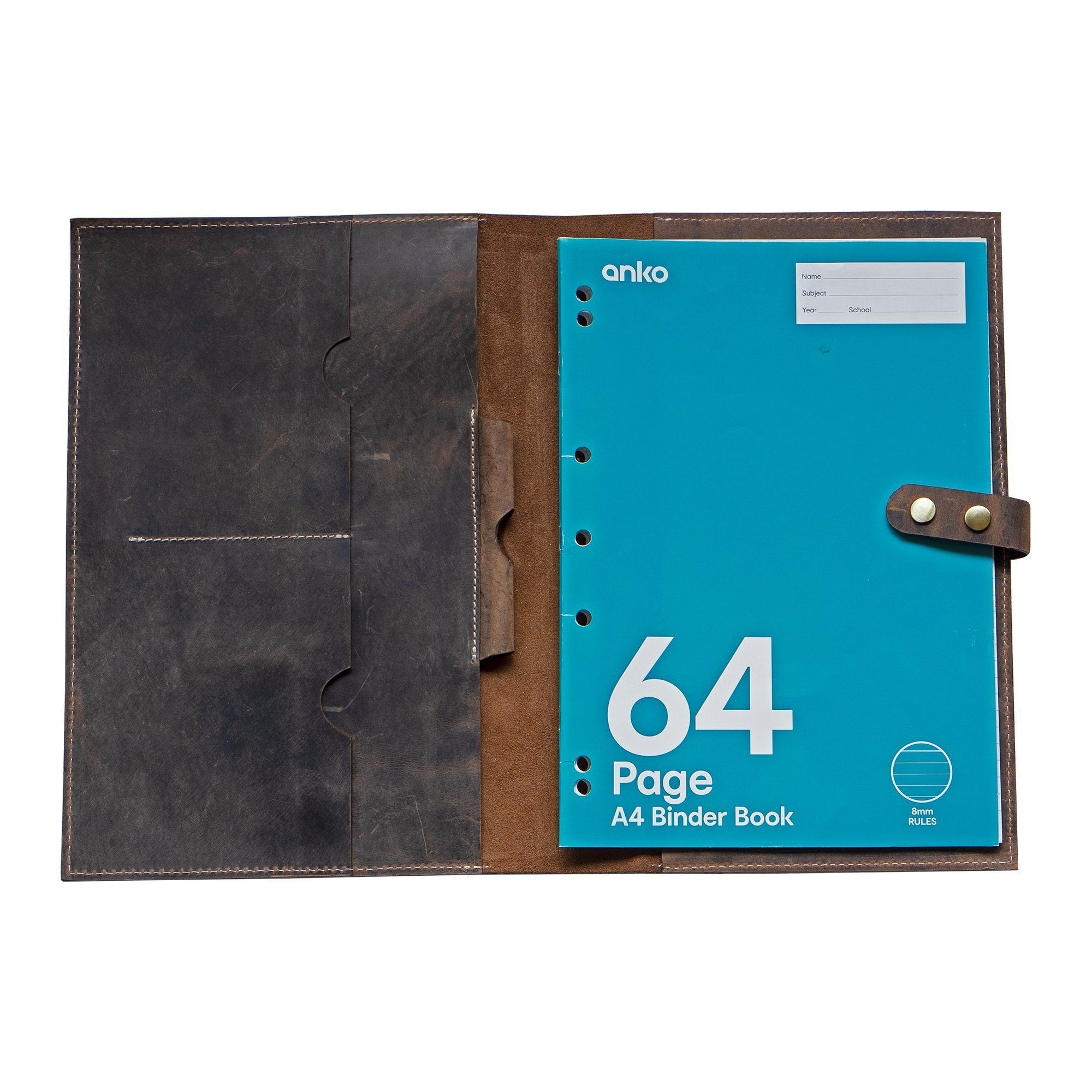 Personalised Leather Notebook Covers & Diaries | Shop Now – Vintage ...